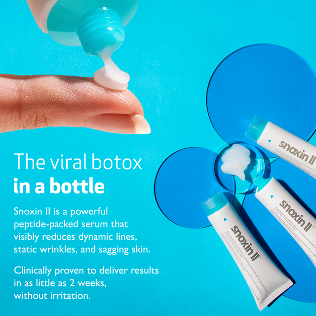 Snoxin II - Peptide Powered Anti-Aging Serum for Fine Lines & Wrinkles ...